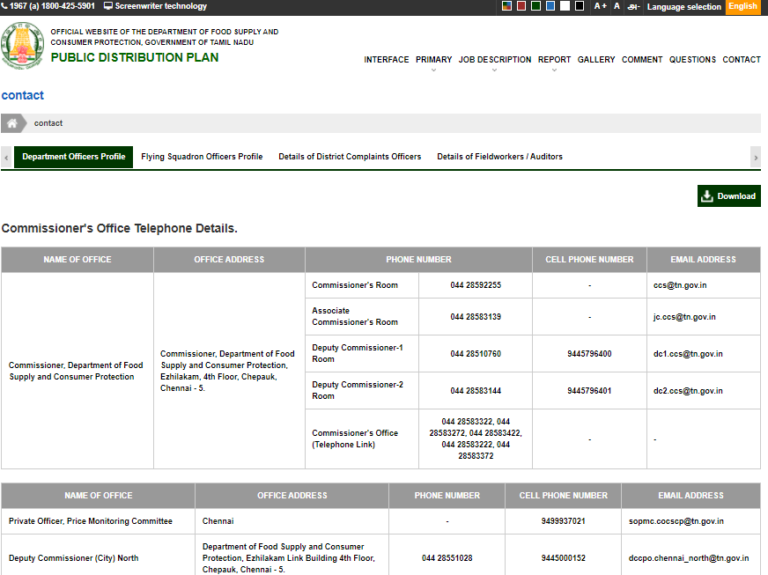 TNPDS Ration Card 2025: tnpds.gov.in Online Apply, Status, Download