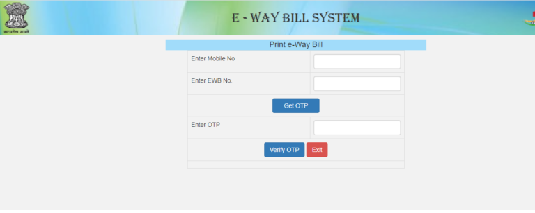 E Way Bill Login, Registration, Generate E-Way Bill Online @ewaybill.nic.in