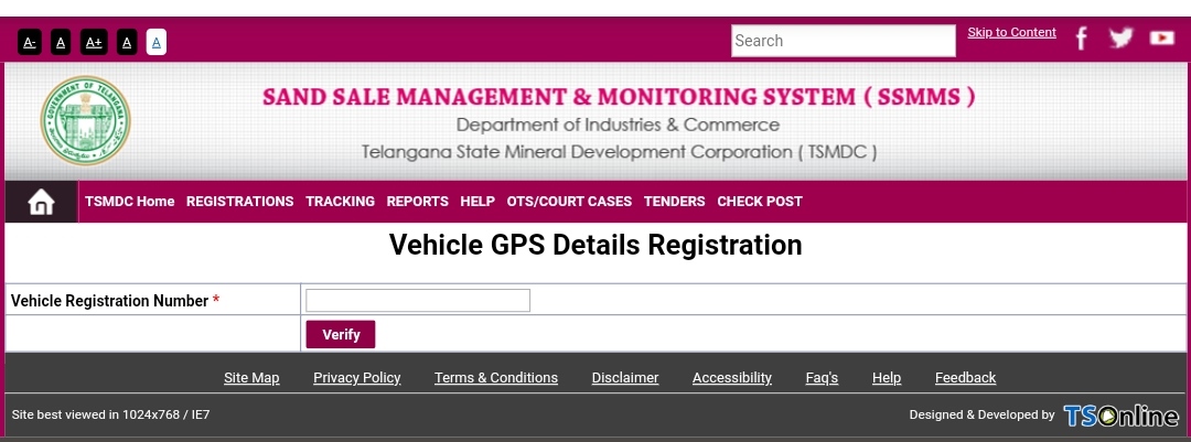 TS Sand Booking 2025: (SSMMS) Online Registration & Login, Track Order