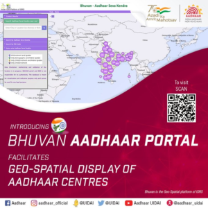 UIDAI New Portal 2025 "Bhuvan Aadhaar" Launched, Feature